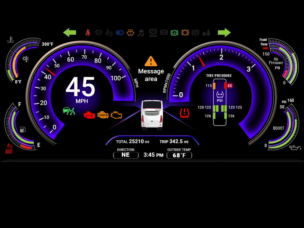 Customizable Instrument Cluster | Valid Manufacturing Ltd.™